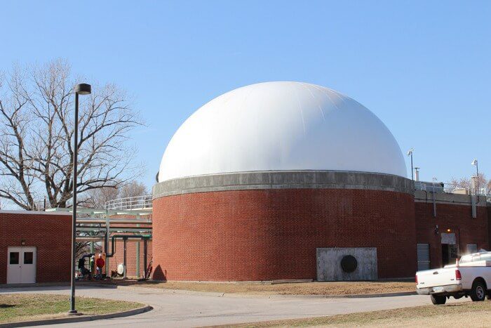 Duosphere™ Double Membrane Digester Cover & Gas Holder - Nulantic Water